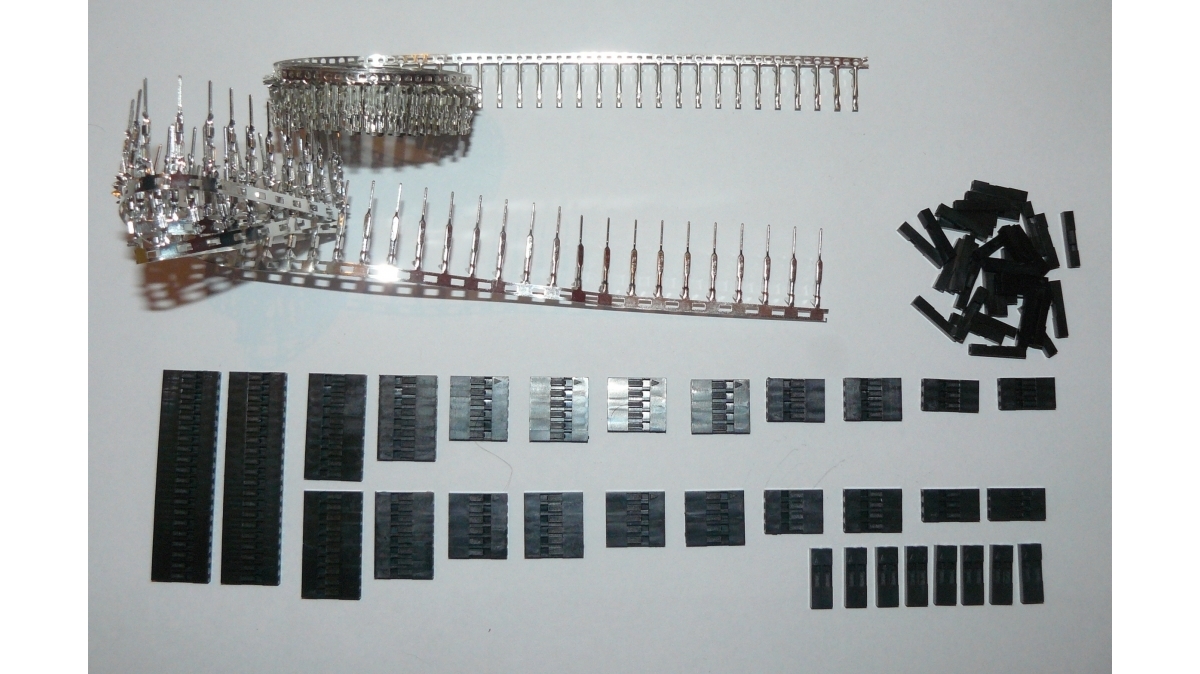 Buy this Dupont (2.54mm) Connector Crimping Assortment at our Crimp ...