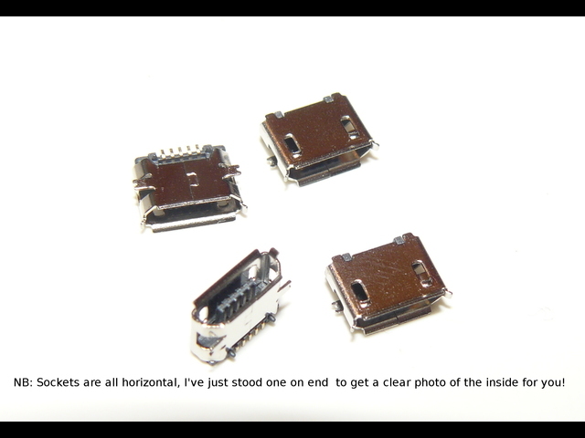 'standard' footprint for female micro usb-b connetor ? - Page 1