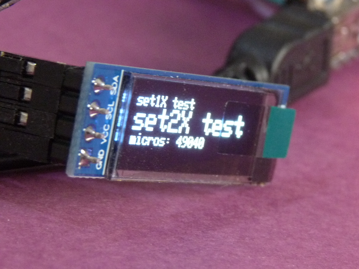 Miniature 128x32 Pixel I2c OLED - SSD1306, Arduino Libraries Available ...