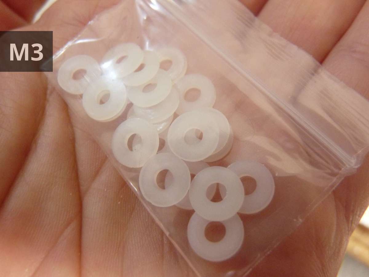 Buy this M3 Nylon Plastic Washers 20pcs at our Metric Washers Online Shop