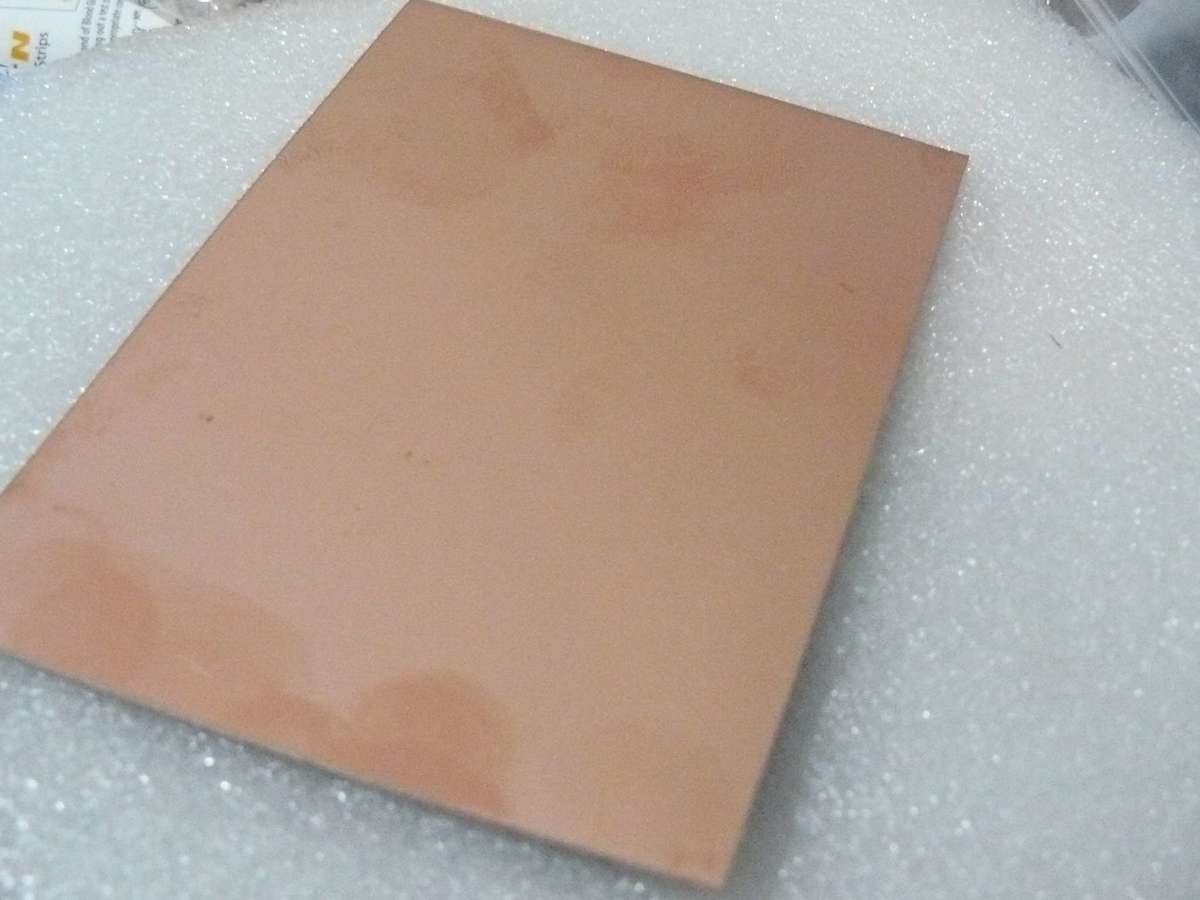 Buy this Single Sided Blank PCB 7x10cm - FR4 - 0.2mm Very Very Thin ...