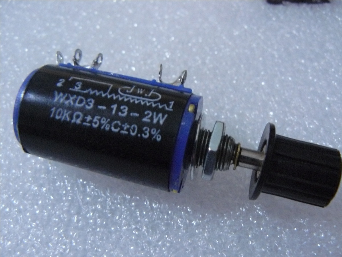 10 Turn Large Panel Mount Potentiometer With Knob - Buy Online From ...